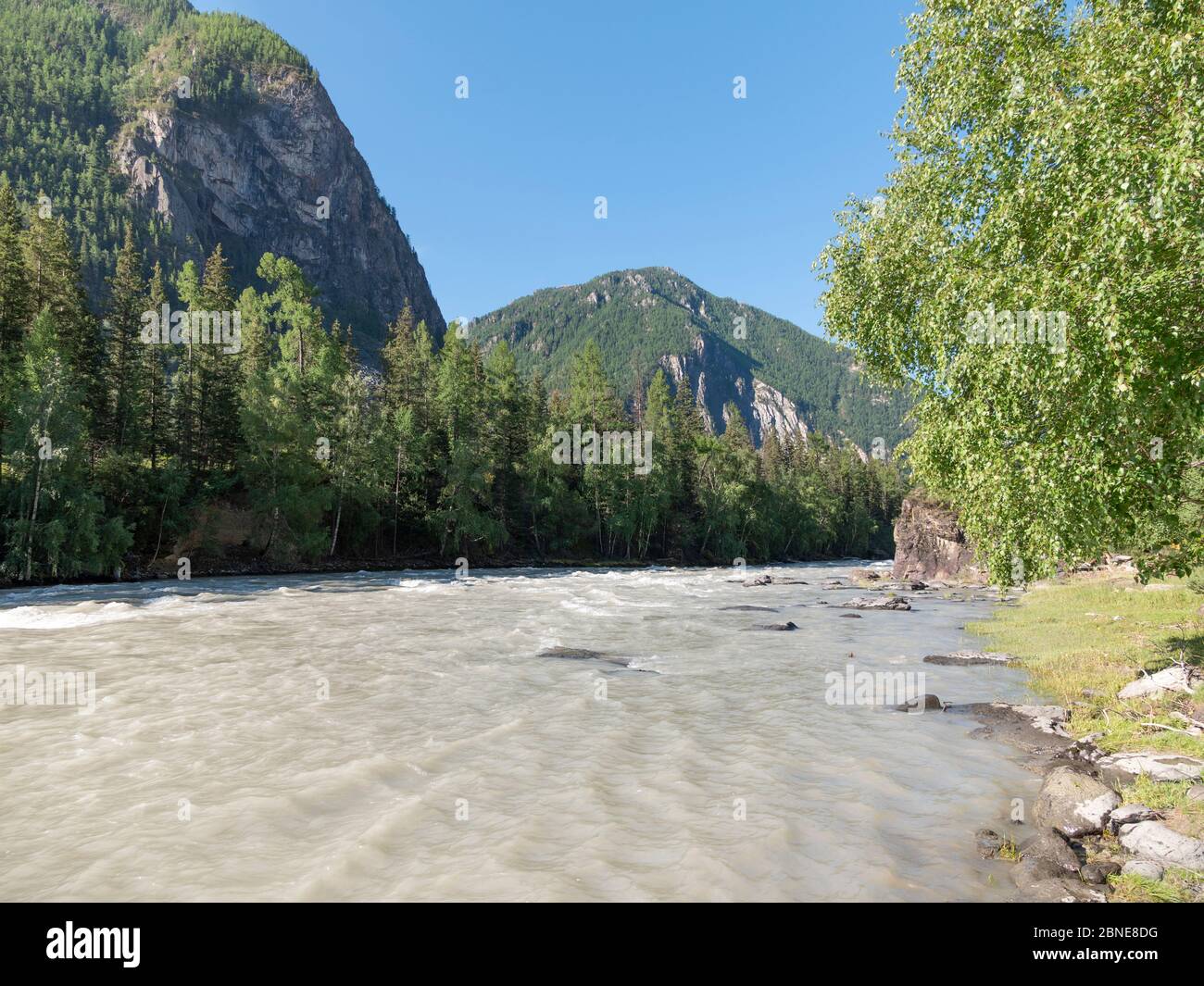 Katun river waves hi-res stock photography and images - Alamy