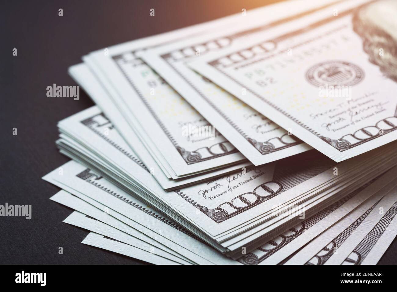 Thousand dollars stack hi-res stock photography and images - Alamy