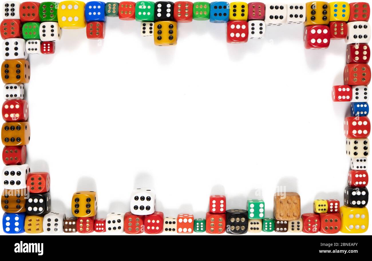 Dice frame hi-res stock photography and images - Alamy