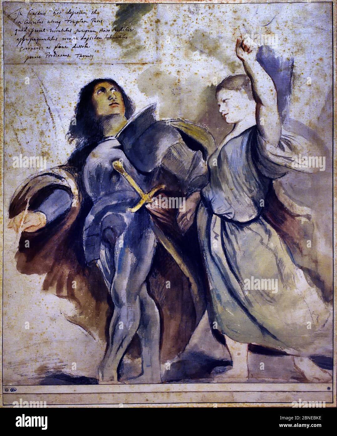 Emperor augustus and the sibyl hi-res stock photography and images - Alamy