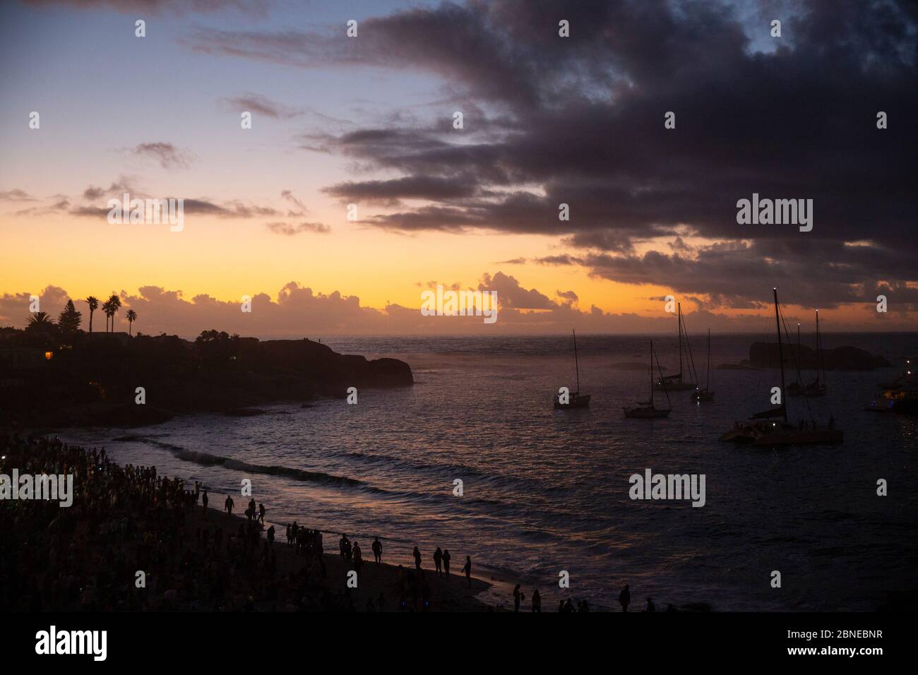 Moonstruck Summer Beach Concert on Clifton 4th Beach, cape Town, South ...