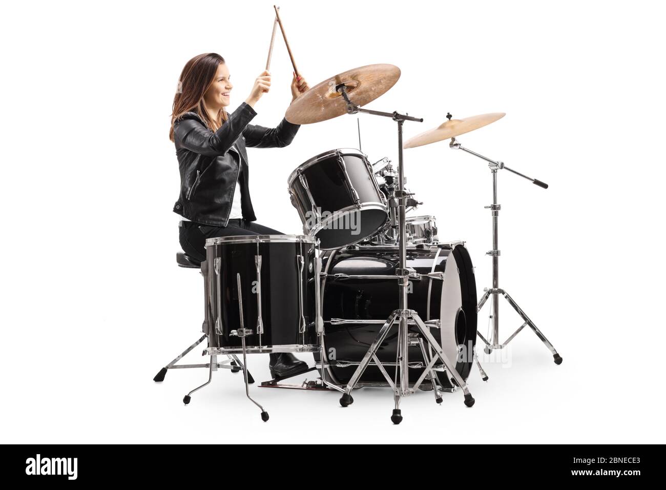 Play the drums hi-res stock photography and images - Alamy