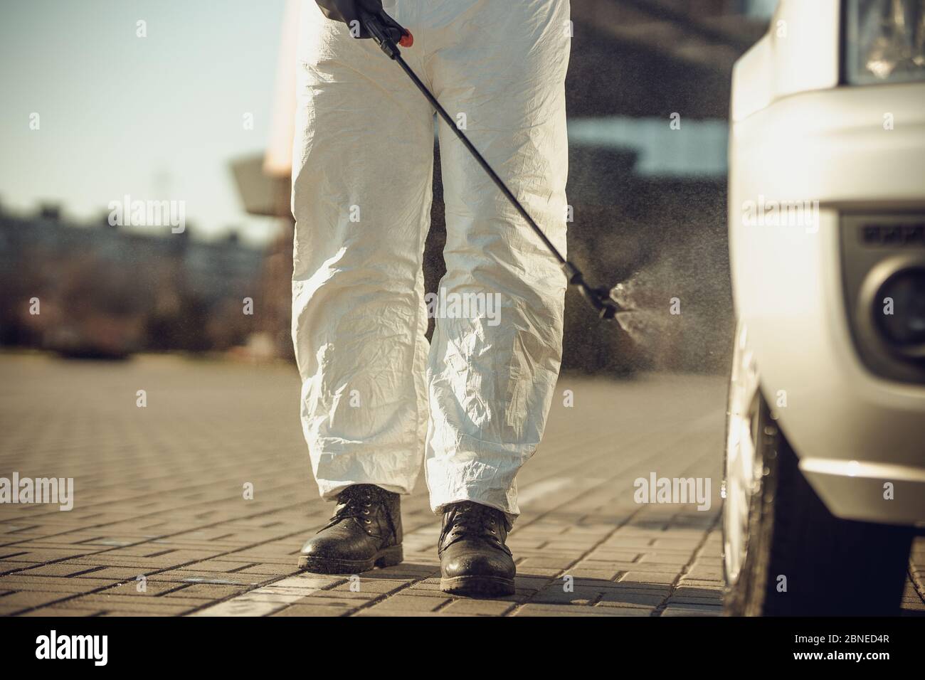 Cleaning and Disinfection of vehicles amid the coronavirus epidemic Car ...