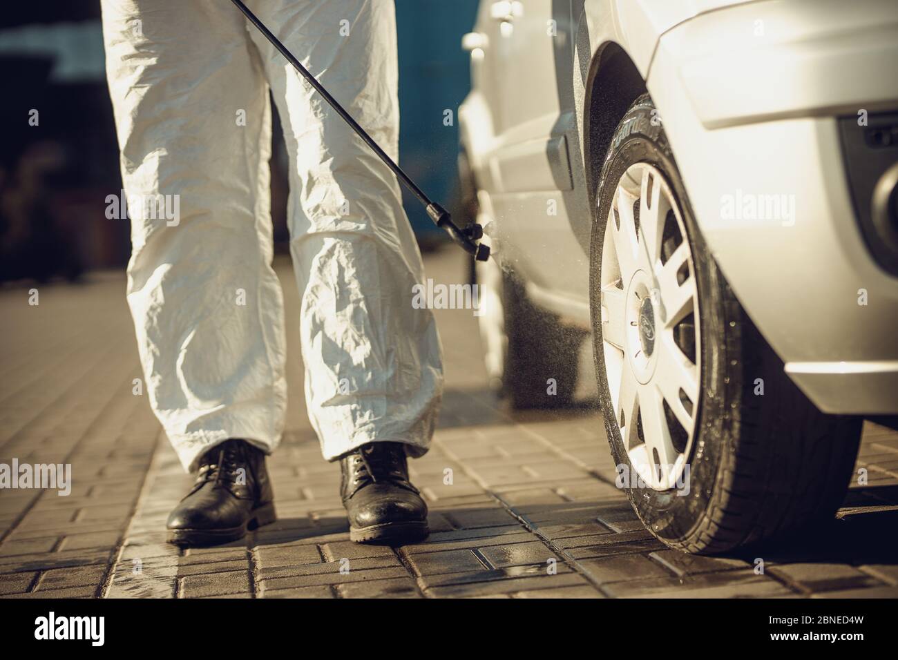Cleaning and Disinfection of vehicles amid the coronavirus epidemic Car ...