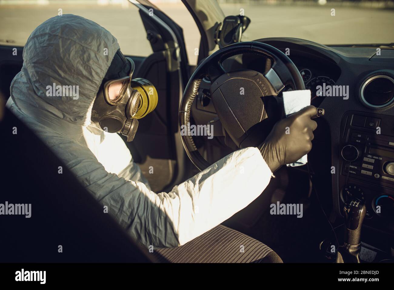 Cleaning and Disinfection of vehicles amid the coronavirus epidemic Car ...