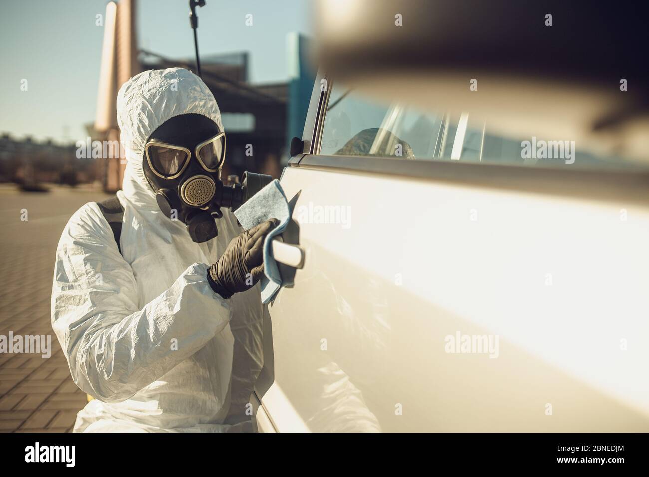 Cleaning and Disinfection of vehicles amid the coronavirus epidemic Car ...