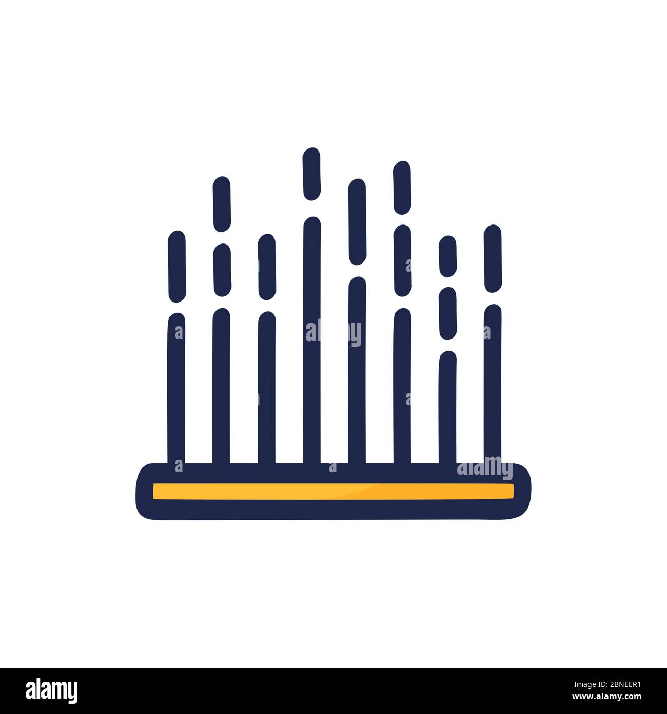 Audio record hand drawn outline doodle icon. Audio mixer tuner, studio ...