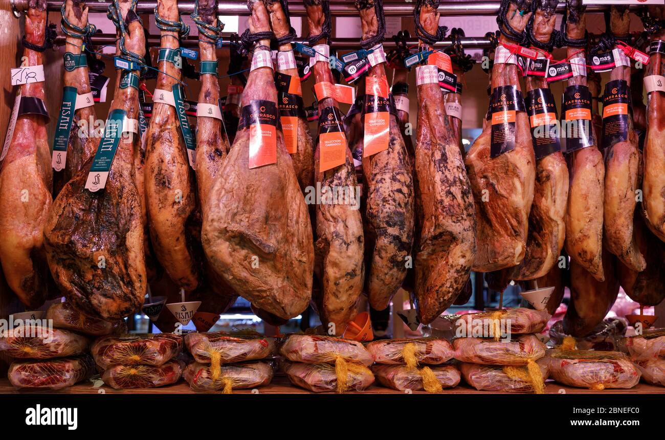 Spanish food market hi-res stock photography and images - Alamy