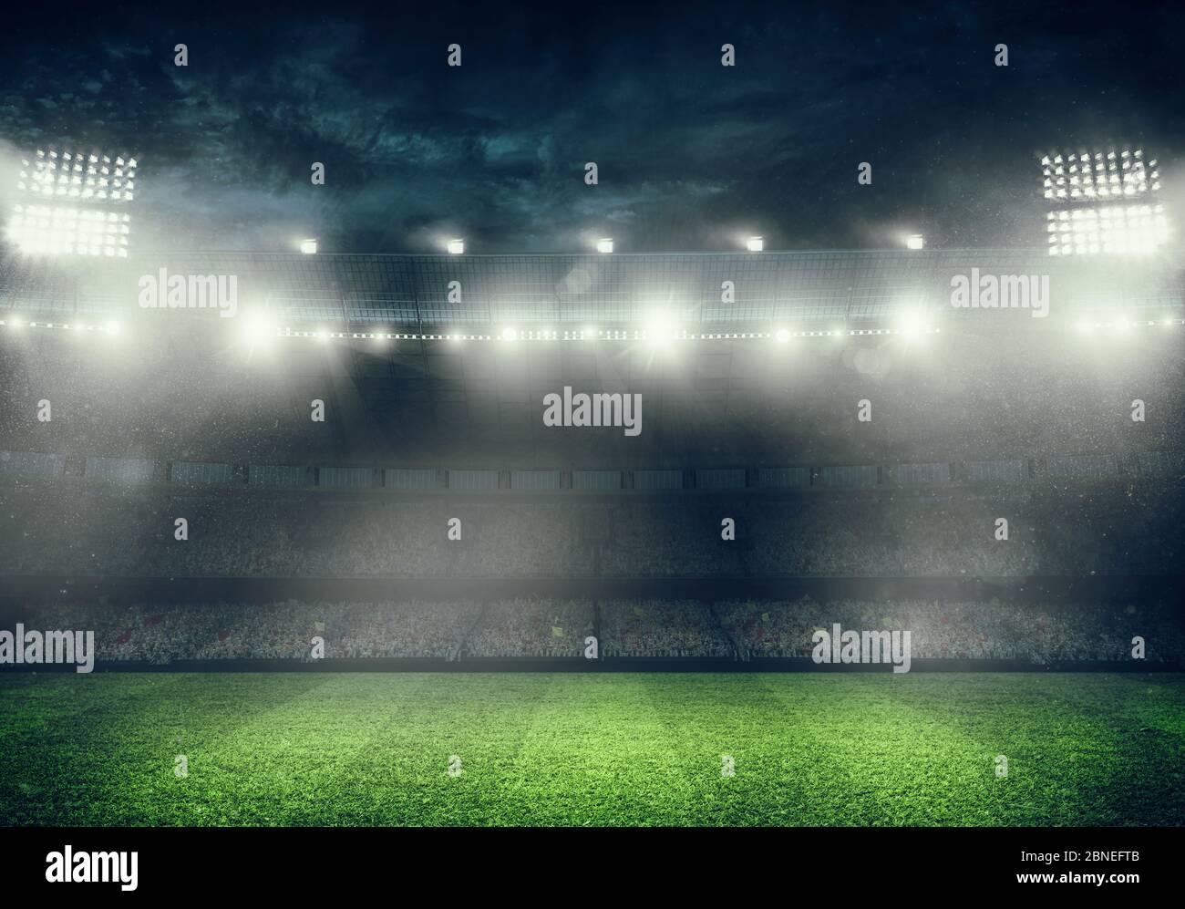 Stadium light 3d rendering hi-res stock photography and images - Alamy
