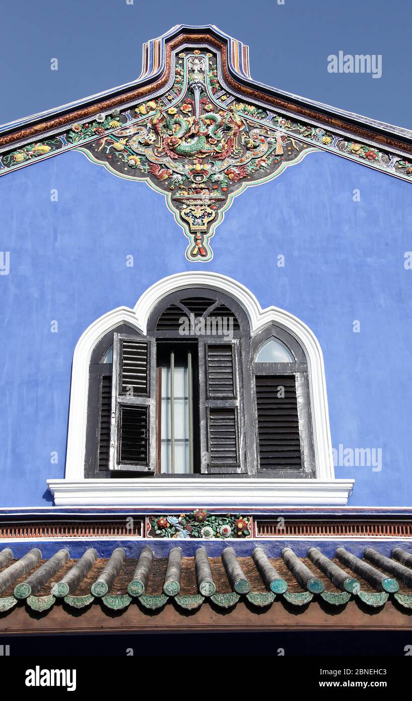 Cheong Fatt Tze Mansion at George Town in Penang which is also know as ...
