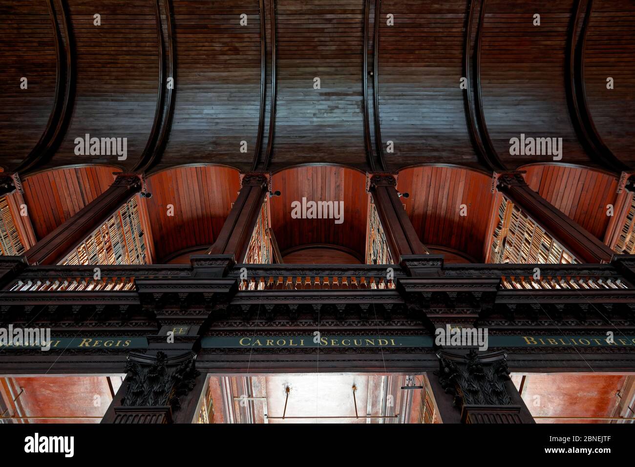 The Long Room, The Old Library, Trinity College, Dublin, Eire, Irish ...