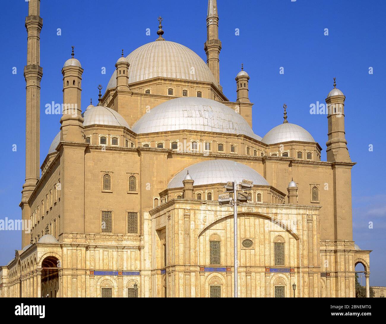 The Mosque of Mohammad Ali on summit of Citadel of Cairo, Mokattam Hill ...