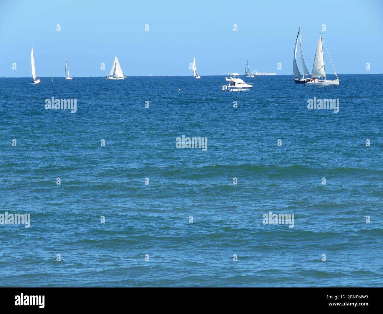 Cargo ships sea during hi-res stock photography and images - Alamy