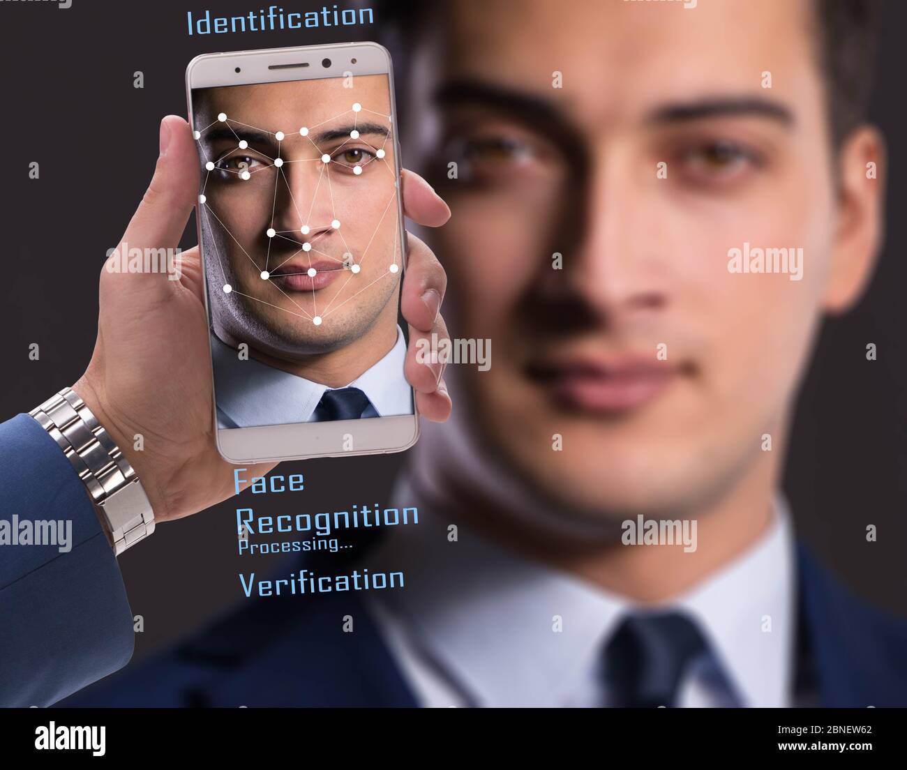The concept of face recognition software and hardware Stock Photo - Alamy