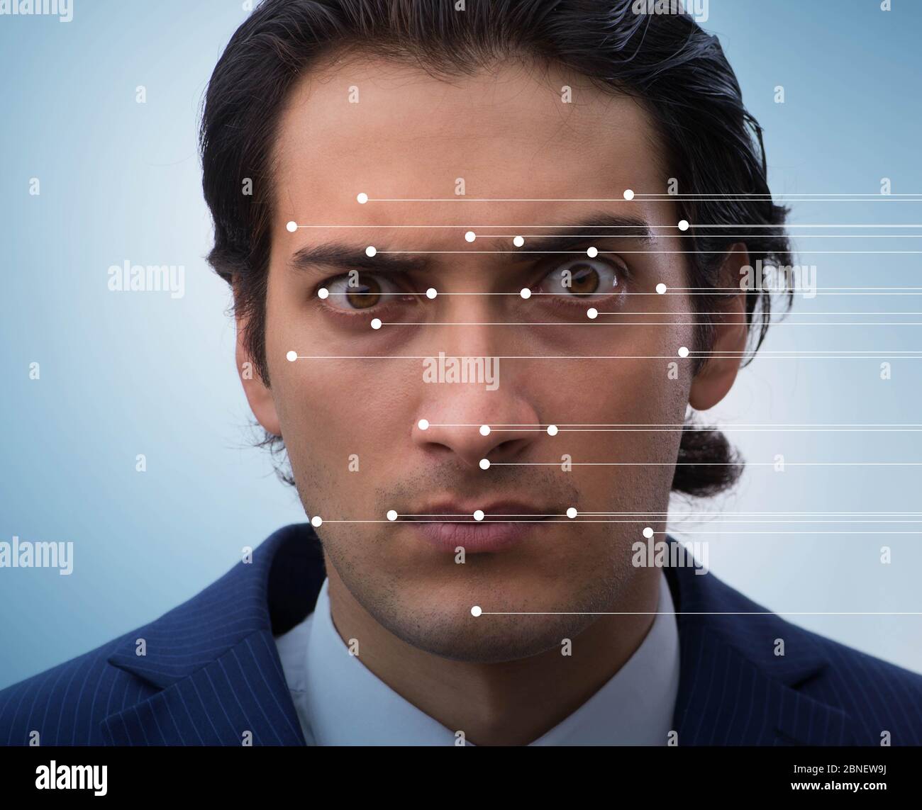 The concept of face recognition software and hardware Stock Photo - Alamy