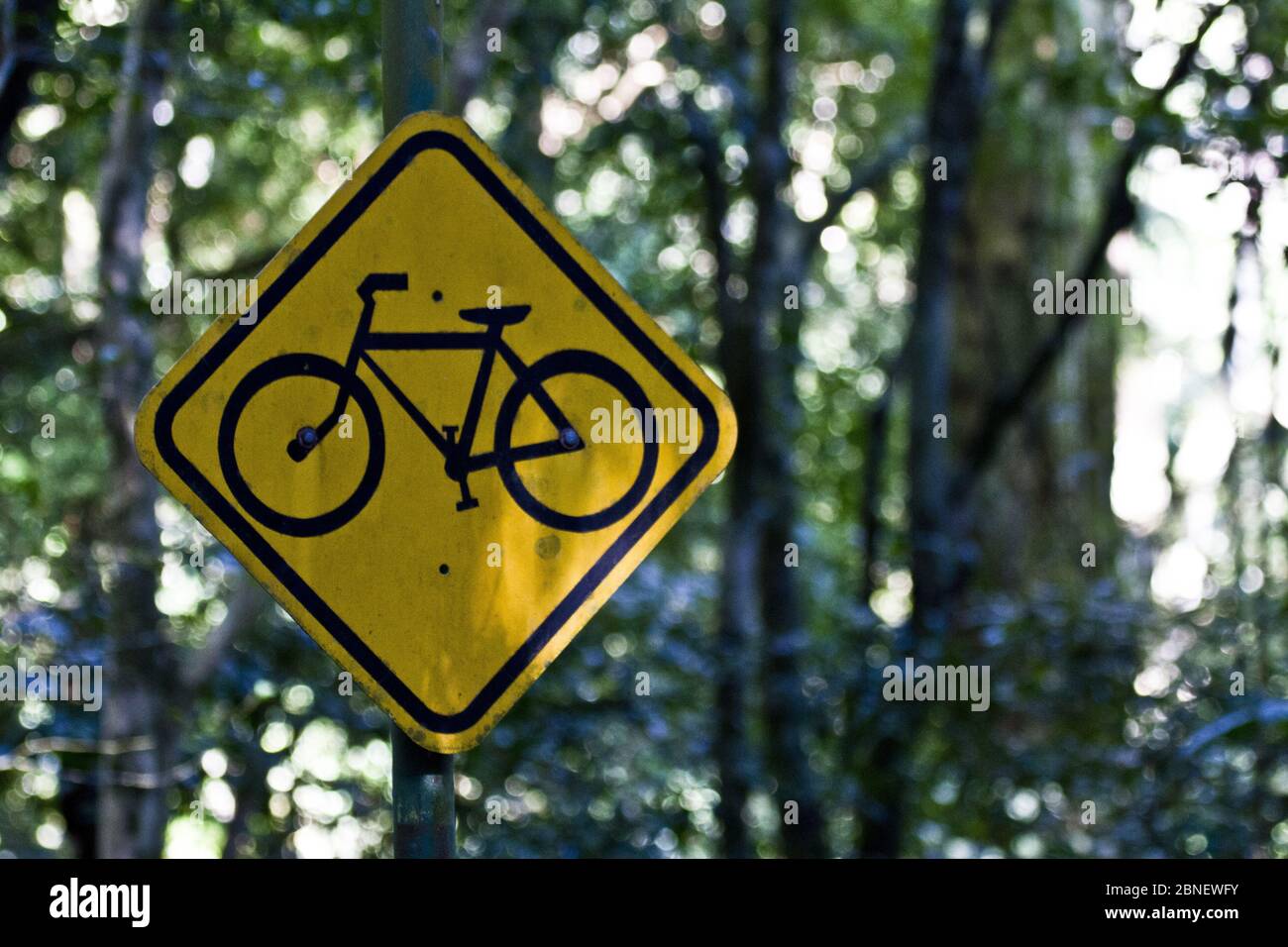 Roadside signs warning left hi-res stock photography and images - Alamy