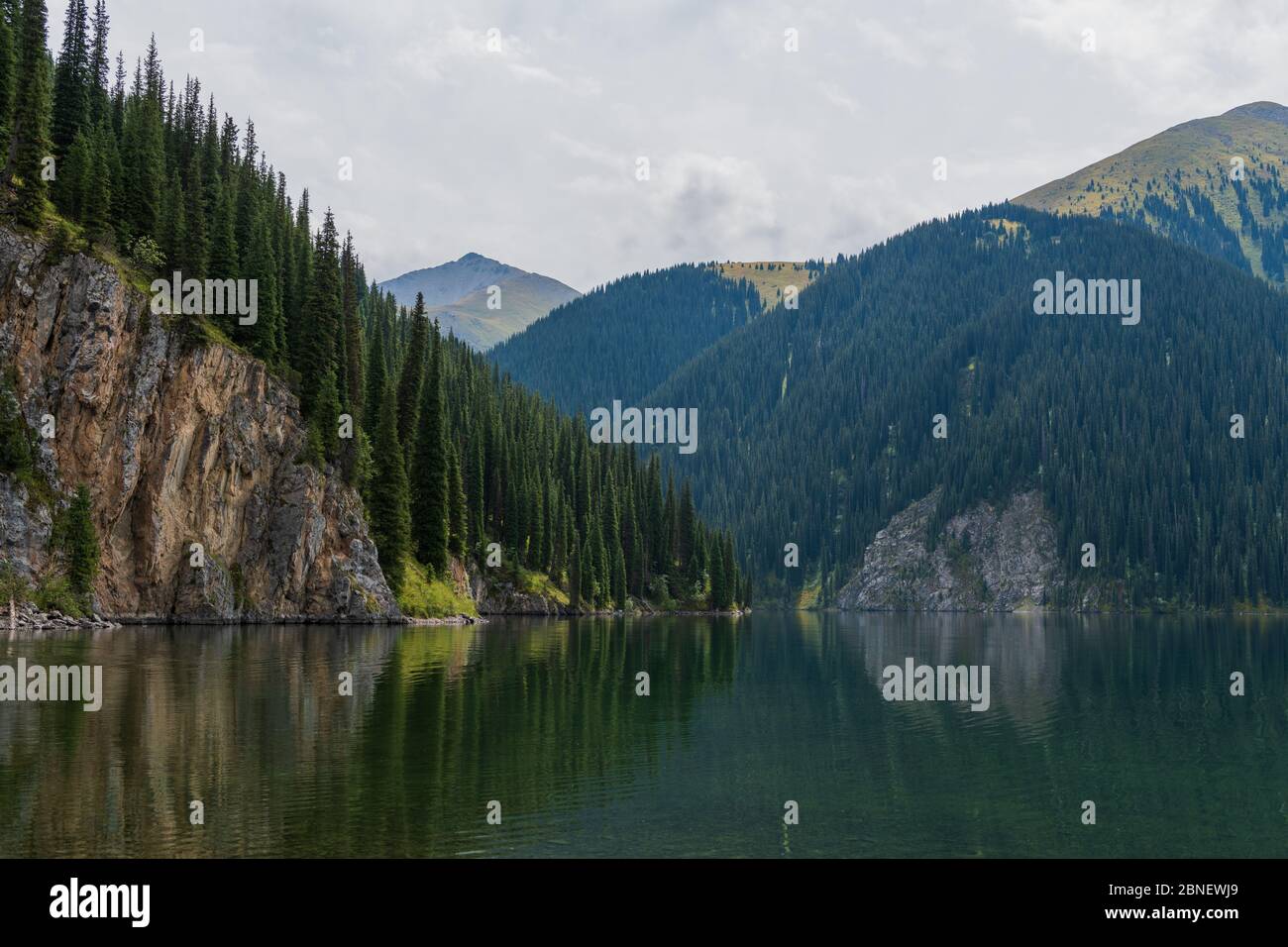 Middle kolsay lake hi-res stock photography and images - Alamy