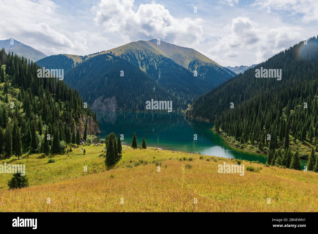 Middle kolsay lake hi-res stock photography and images - Alamy