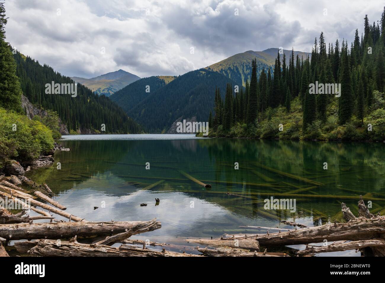 Middle kolsay lake hi-res stock photography and images - Alamy