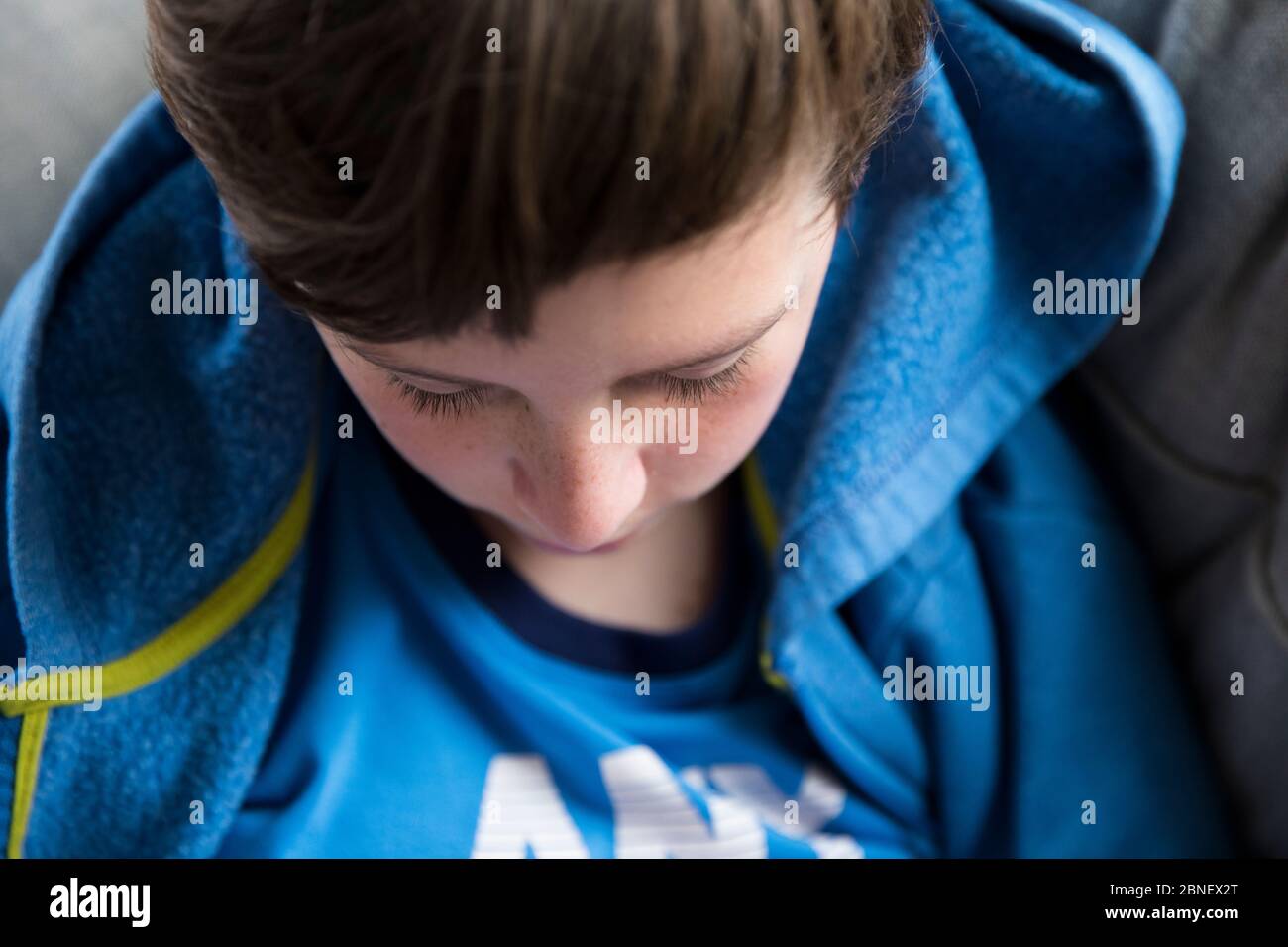 Nose close up teen hi-res stock photography and images - Alamy