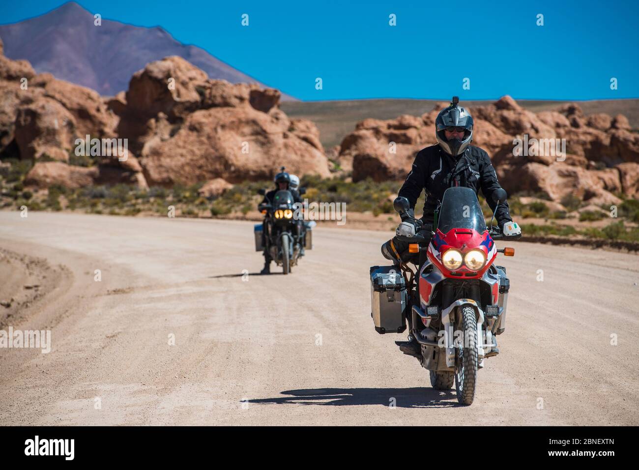 Two motorcycles touring hi-res stock photography and images - Alamy