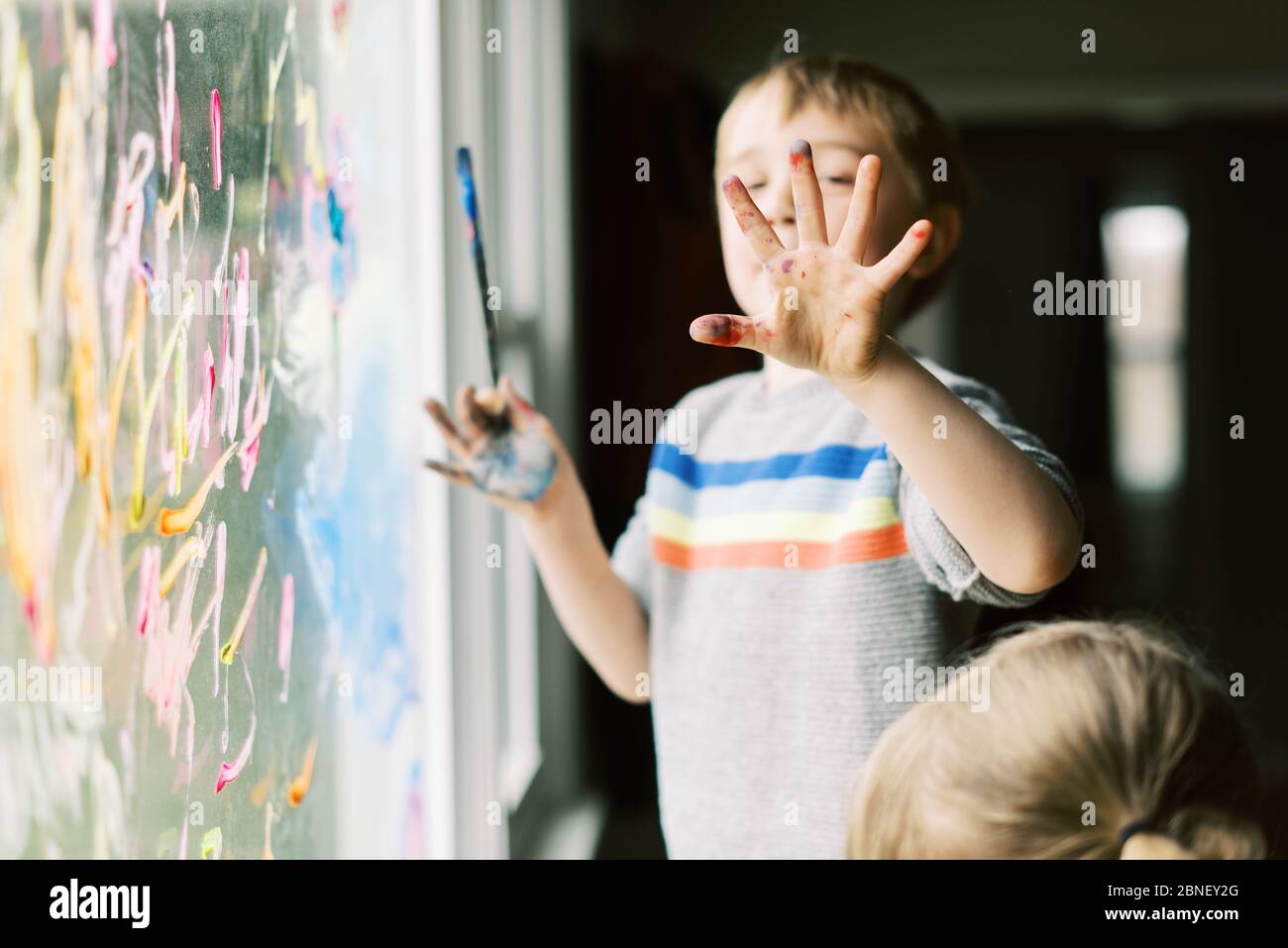 Messy house interior children hi-res stock photography and images - Alamy