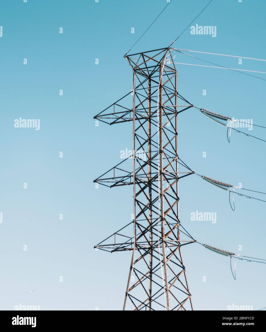 Power wires hi-res stock photography and images - Alamy