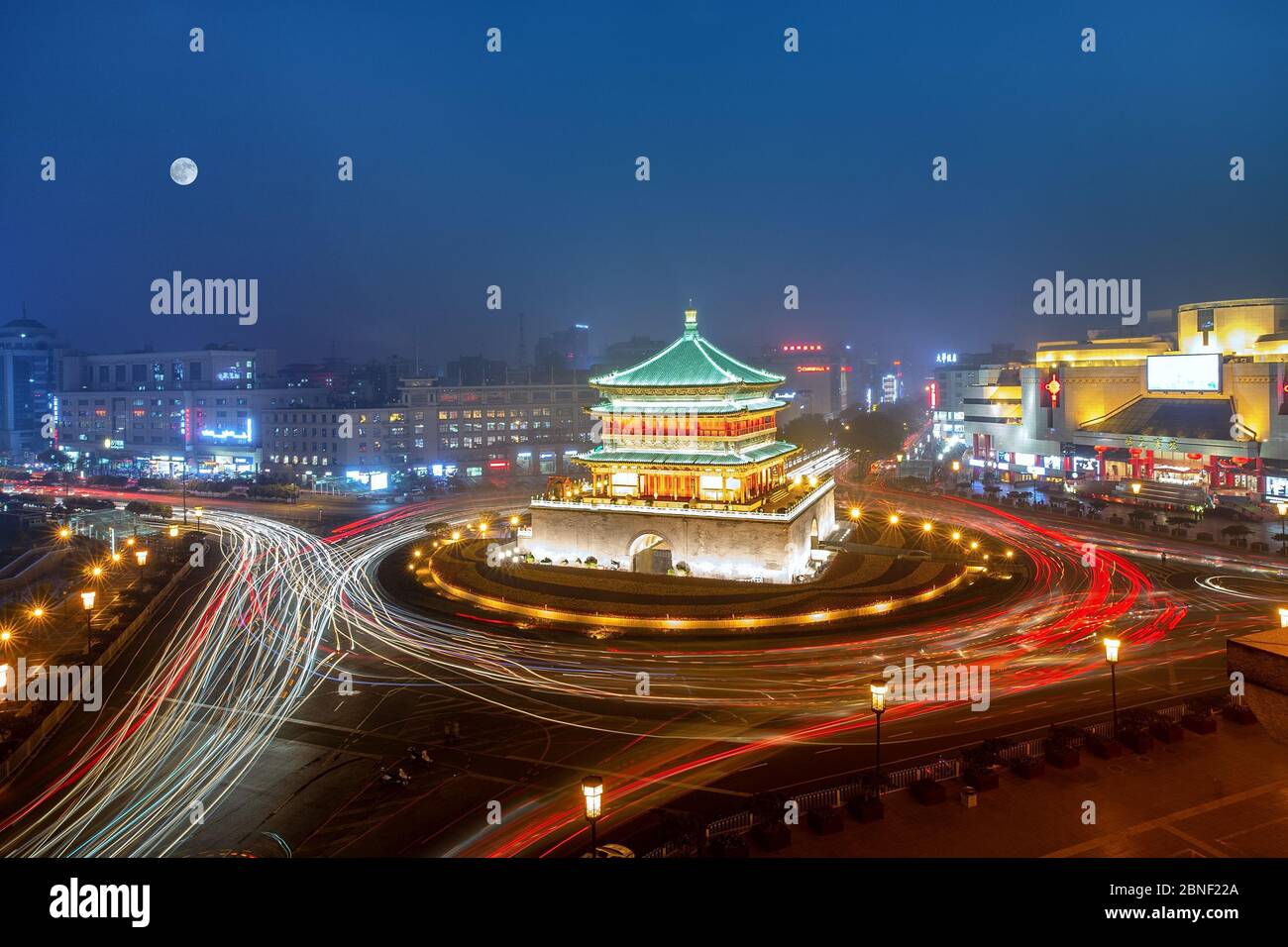 Xi'an aerial cars hi-res stock photography and images - Alamy