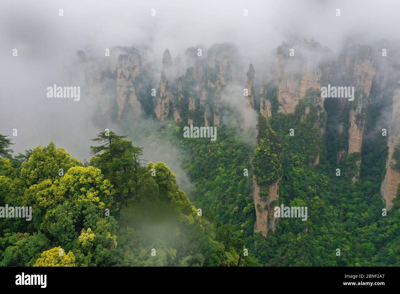 Wulingyuan scenic area hi-res stock photography and images - Alamy