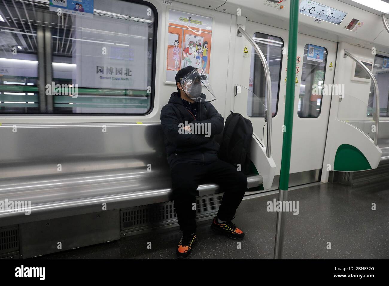Passengers take underground to their destination as some lines of the ...
