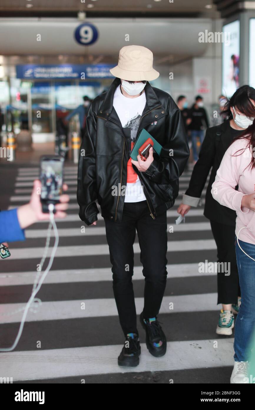 Chinese actor Zhang Yunlong, also kown as Leon Zhang, arrives in an ...