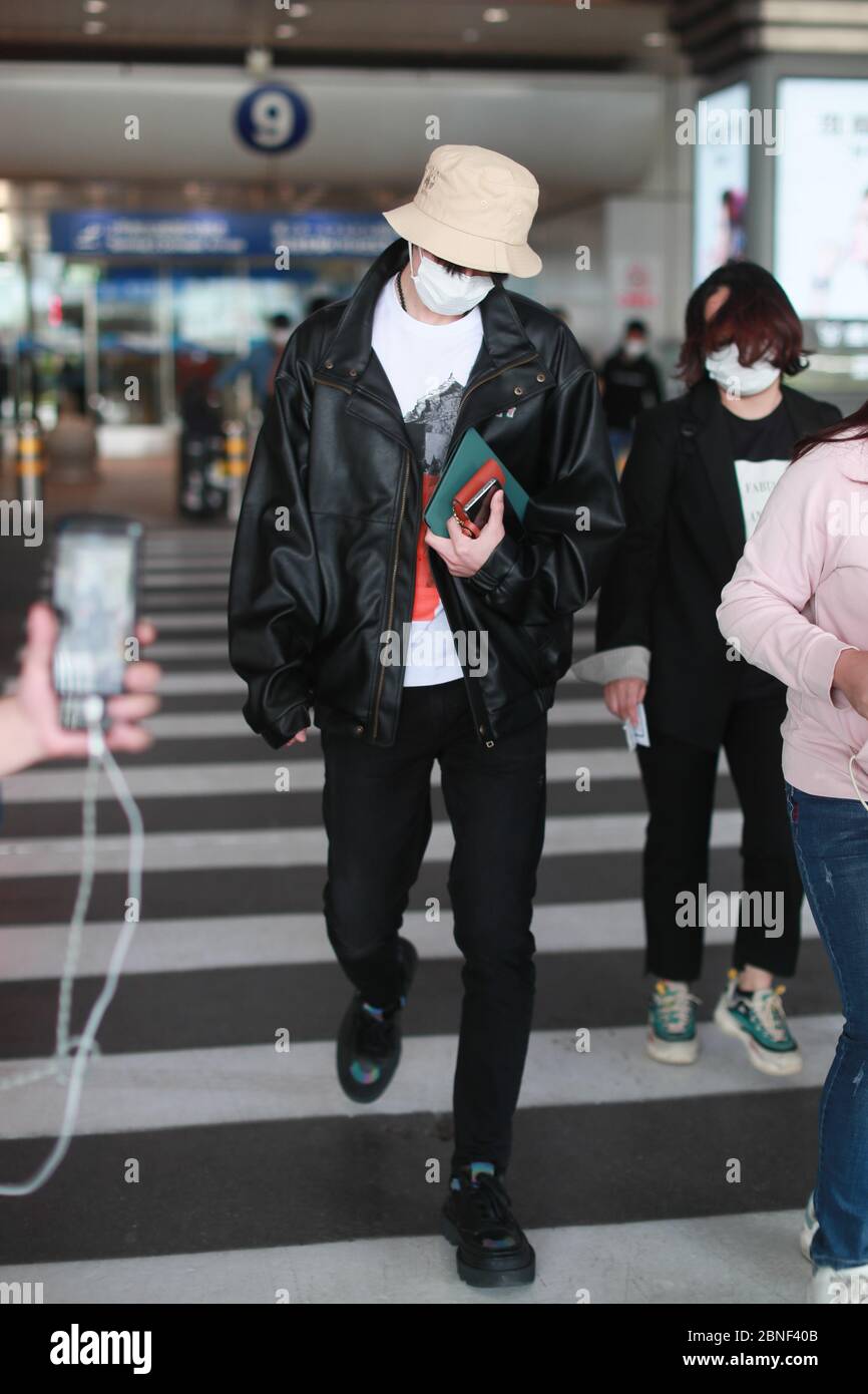 Chinese actor Zhang Yunlong, also kown as Leon Zhang, arrives in an ...