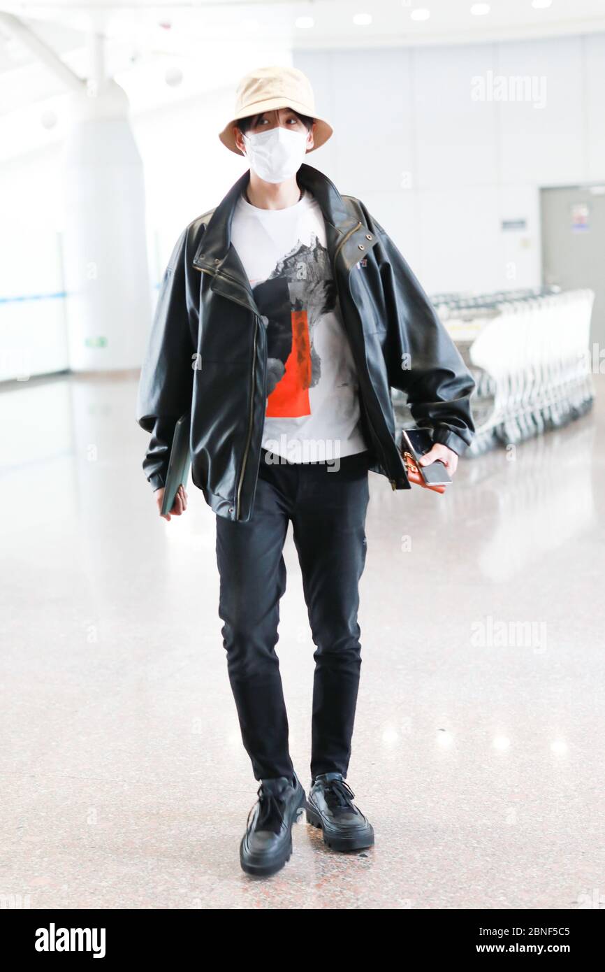 Chinese actor Zhang Yunlong, also kown as Leon Zhang, arrives in an ...