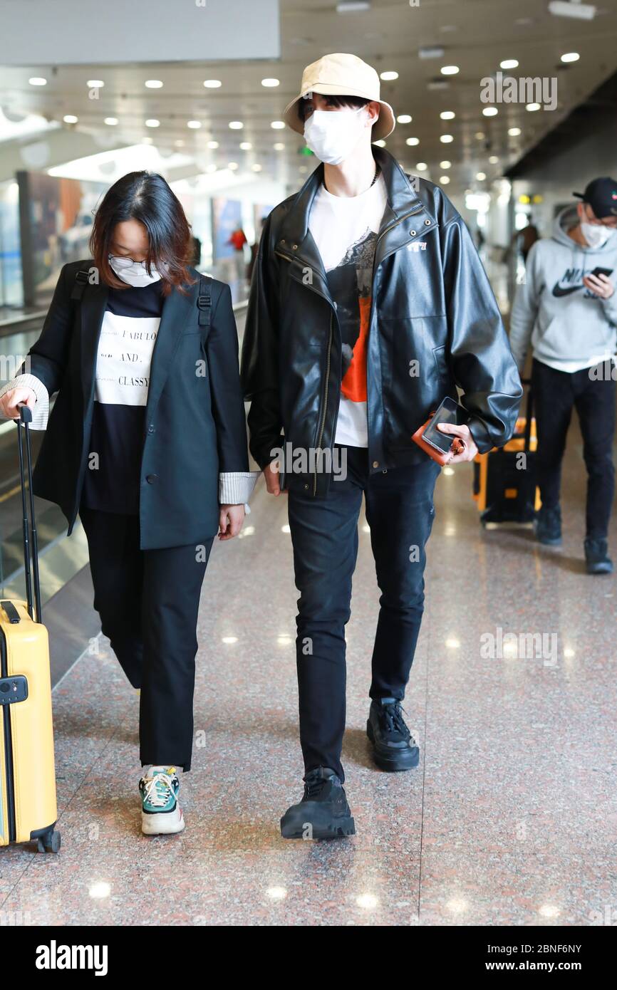 Chinese actor Zhang Yunlong, also kown as Leon Zhang, arrives in an ...