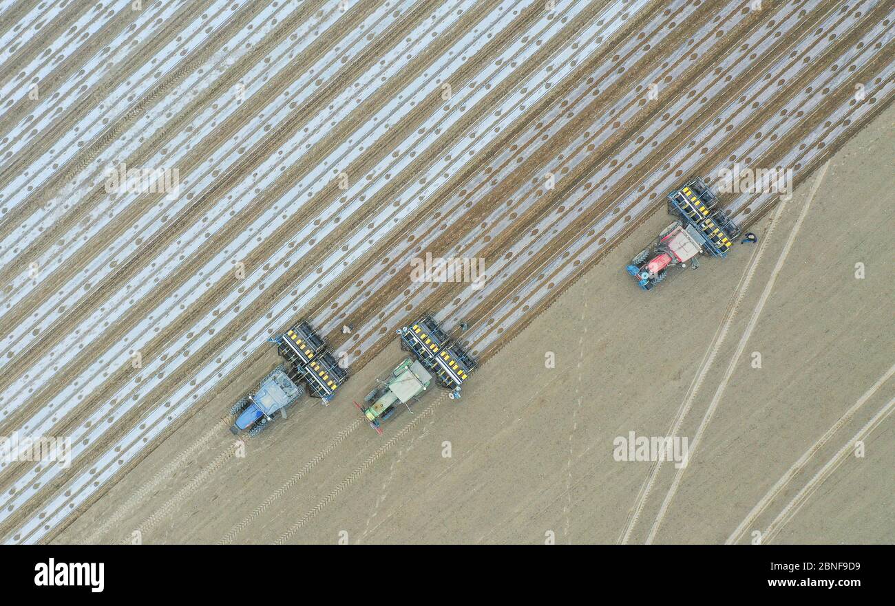 Three Field Farming Aerial High Resolution Stock Photography and Images ...