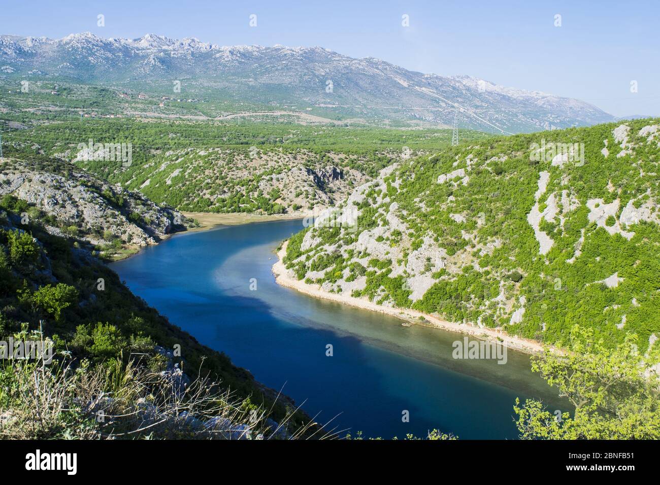 River zrmanja canyon gorge mountains hi-res stock photography and ...