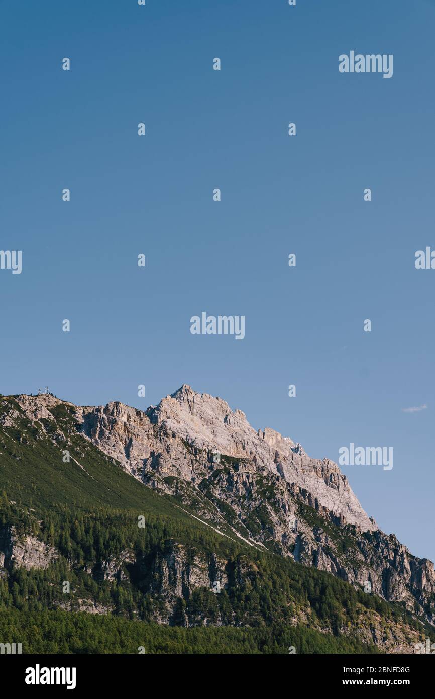 Dolomites - a mountain range in the Eastern Alps, in the Southern ...