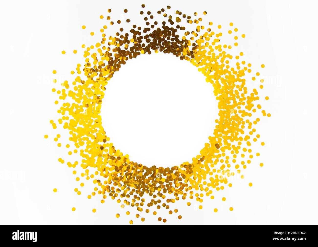 Gold Confetti, Illustration Cut Out Stock Images & Pictures - Alamy