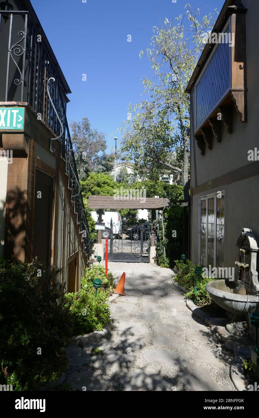 West Hollywood, California, USA 14th May 2020 A general view of ...