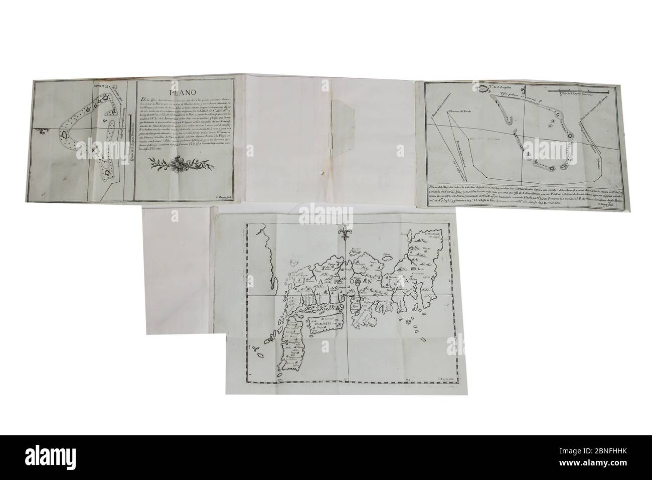 Maps antique Cut Out Stock Images & Pictures - Alamy