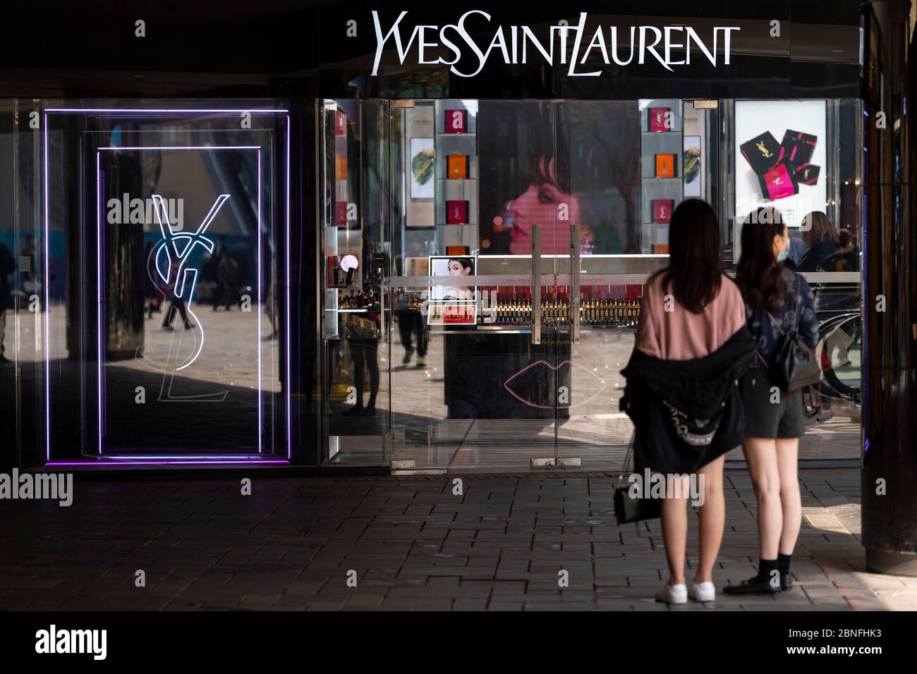 Yves saint laurent store hi-res stock photography and images - Alamy