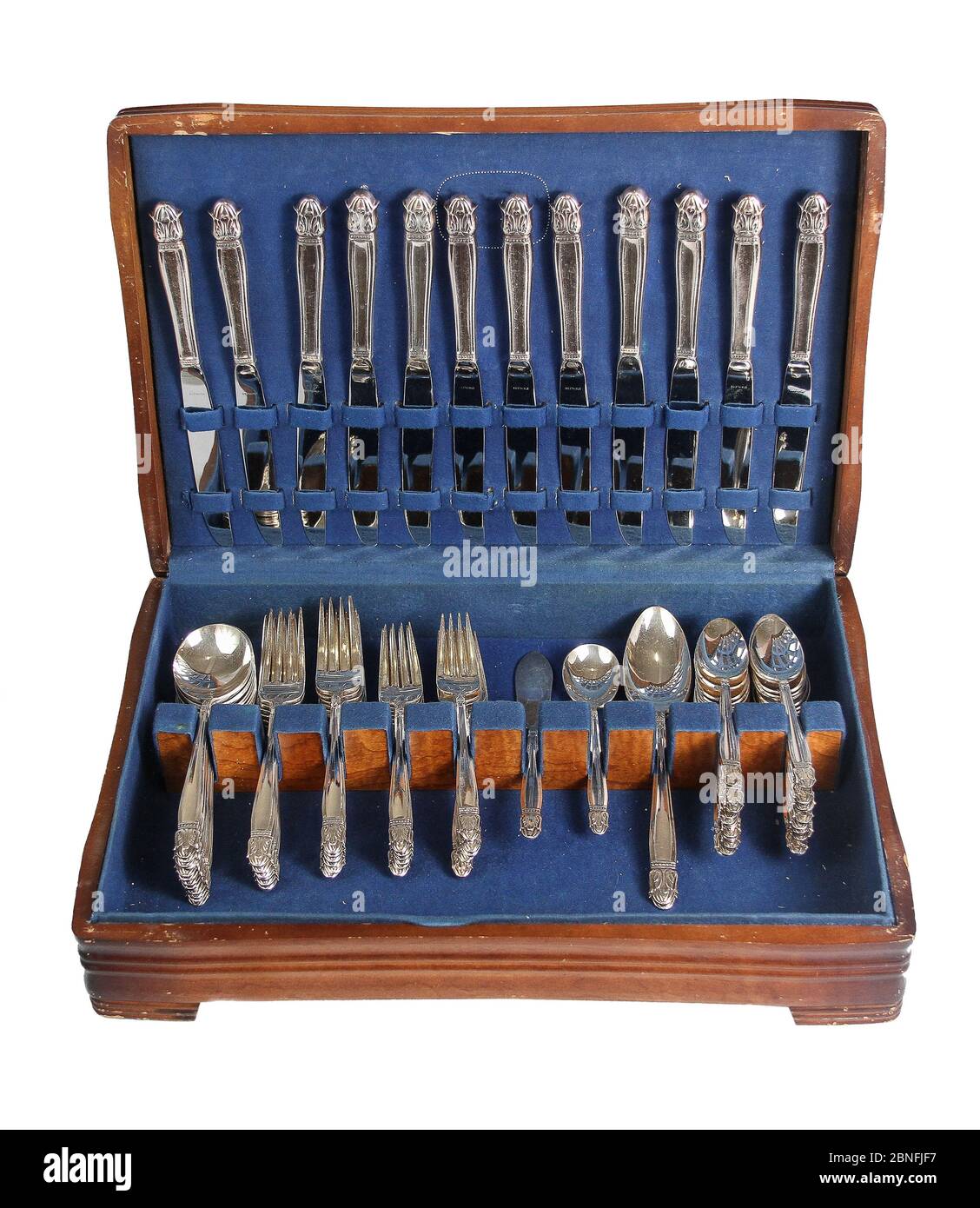 Vintage silverware Cut Out Stock Images & Pictures - Alamy