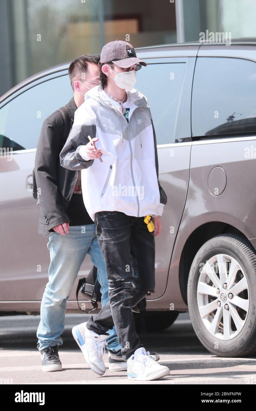 Chinese rapper, singer-songwriter, and actor Wang Linkai or Xiao Gui ...