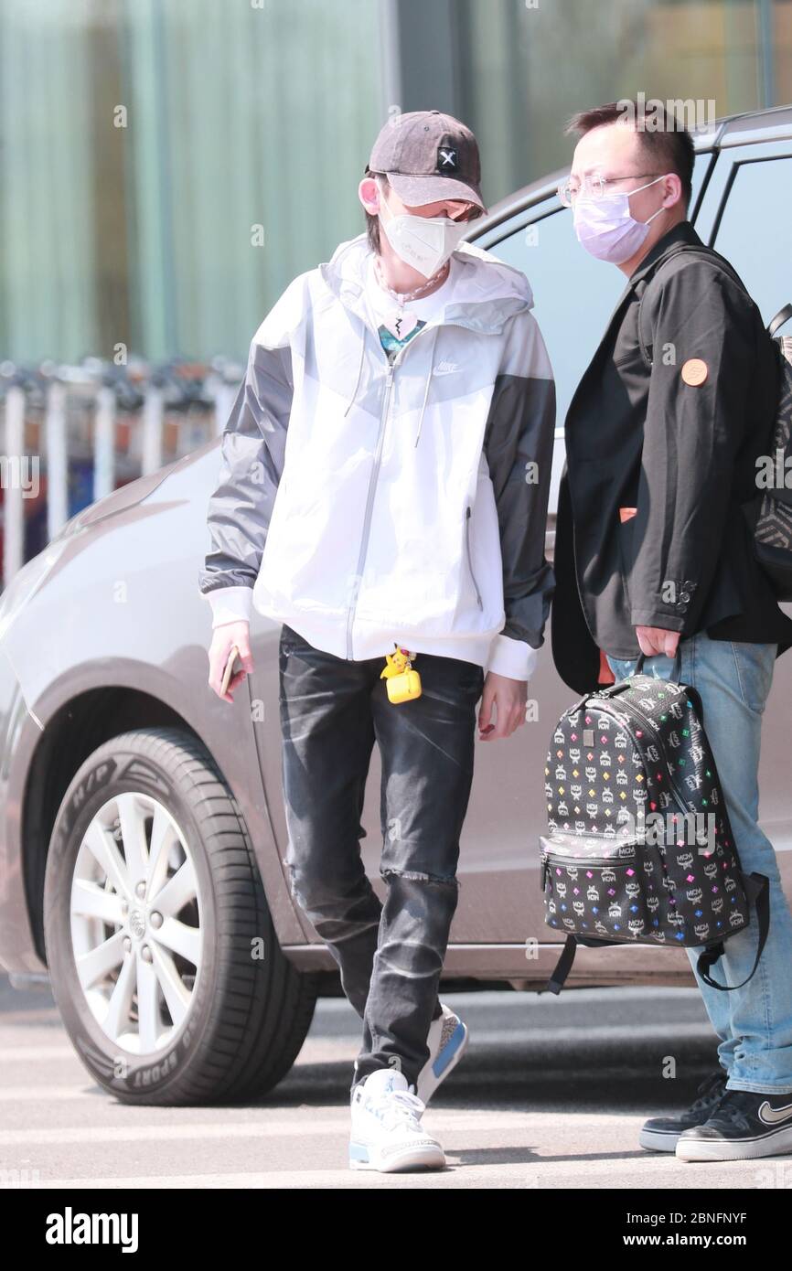 Chinese rapper, singer-songwriter, and actor Wang Linkai or Xiao Gui ...