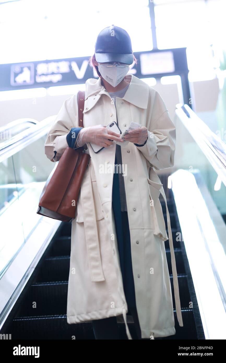 Chinese actress, singer and model Zhang Xinyu, also known as Viann ...