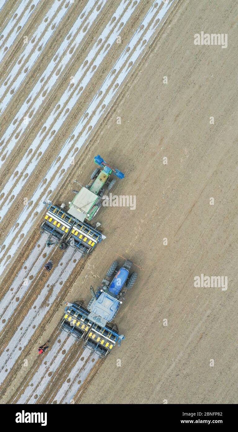 Three Field Farming Aerial High Resolution Stock Photography and Images ...