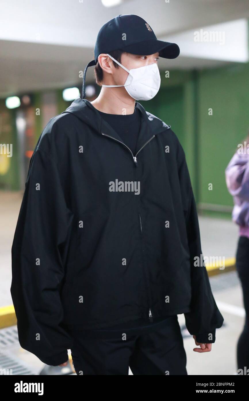Chinese actor Wei Daxun shows up at a Shanghai airport after landing in ...