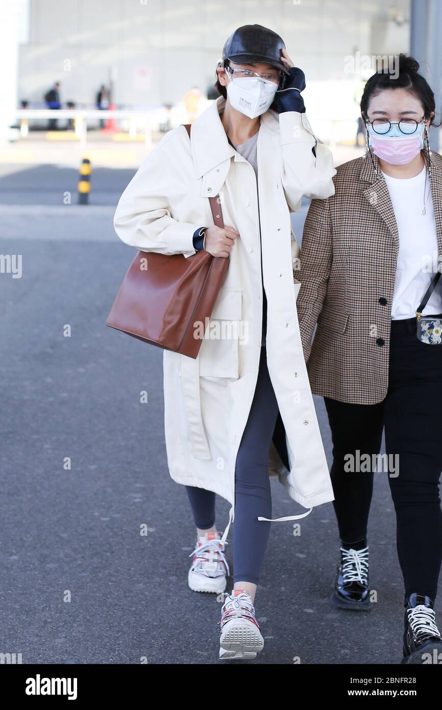 Chinese actress, singer and model Zhang Xinyu, also known as Viann ...