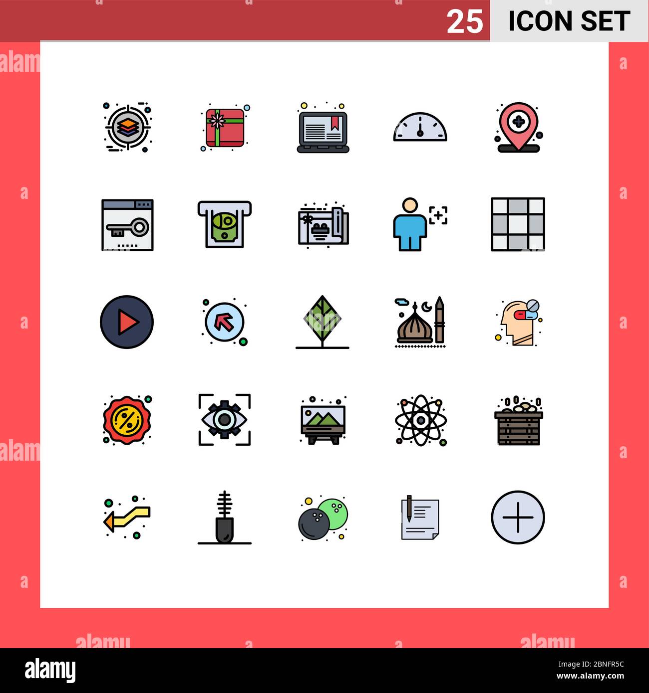 Map Symbols Hospital Stock Vector Images - Alamy