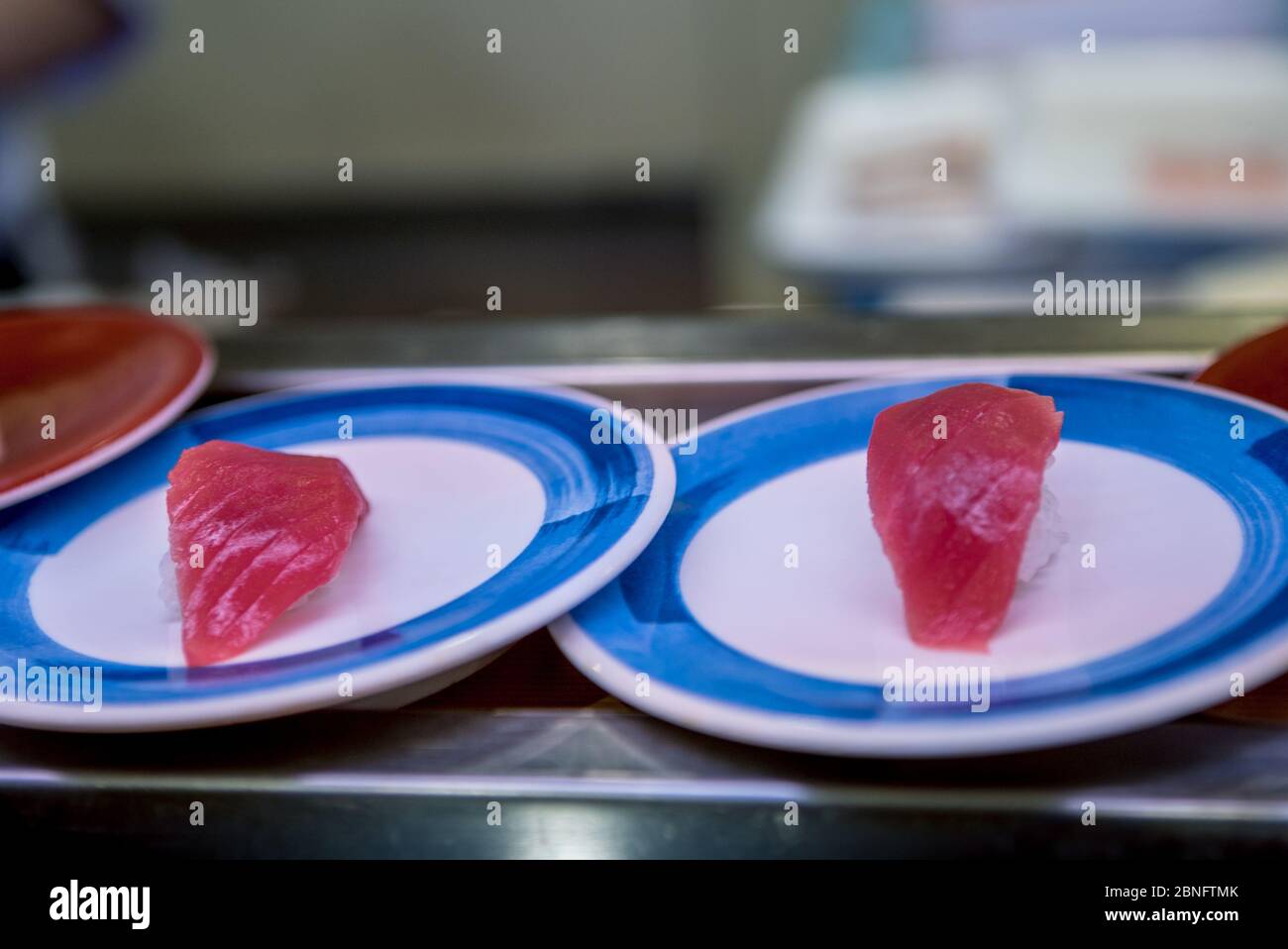 Moving sushi restaurant hi-res stock photography and images - Alamy